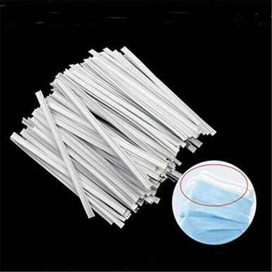 50PCS Nose Bri dge Strip Mouth Mask Accessories DIY Making Mask Fix ...