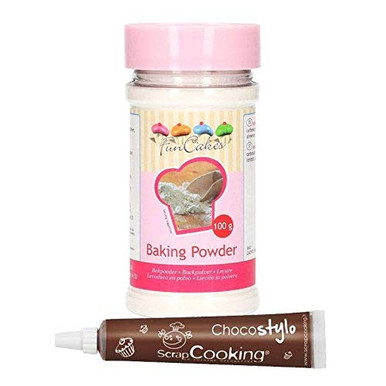 FunCakes Baking powder 80 g plus Edible chocolate pen - Warehousesoverstock
