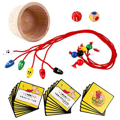 DealmerryUS Wooden Mouse Catching Game Toy for Kids,Quick Response Game ...