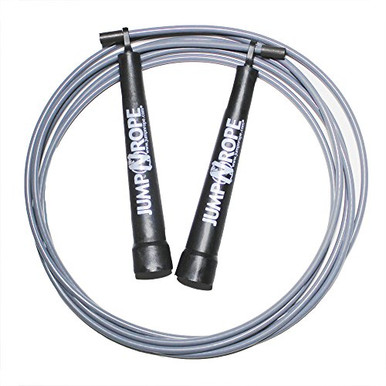 Ultra-Premium Hybrid indoor/Outdoor Speed Jump Rope by JumpNrope (R2.5 ...