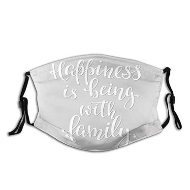 1mask with 2 Filters Face Masks Balaclava Outdoor Nose Mouth Cover for ...