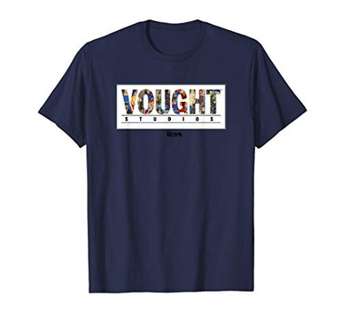The Boys Vought Comic Logo T-Shirt - Warehousesoverstock