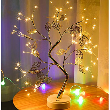 LED Copper Wire Light Tree Light Battery USB Switch Home Decoration ...