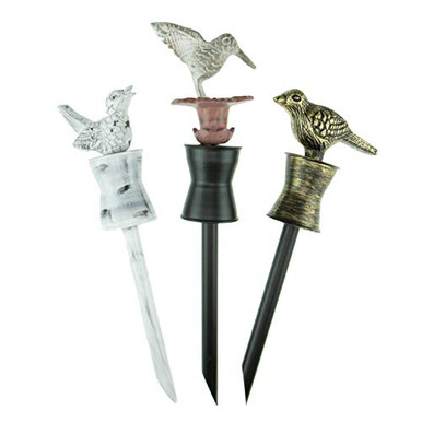 Clever Garden Heavy Duty Decorative Hose Guide - White Sparrow, Sparrow ...