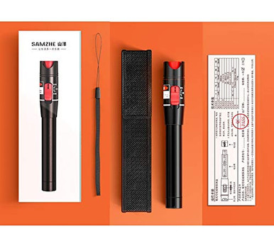 Visual Fault Locator Red Light Pen 30mV Fiber Optic Cable Tester Test ...