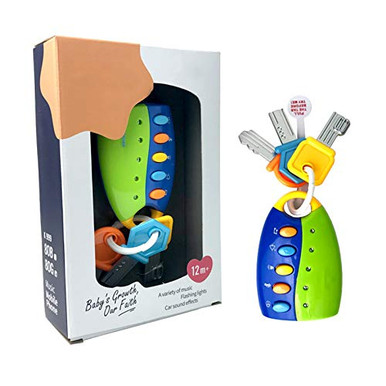 1PC Simulation Remote Control car Key Lock Toy Puzzle Game Baby Toy ...