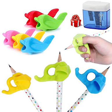 Pencil Writing Grips for Kids Handwriting Pen Grip Holder Writing ...