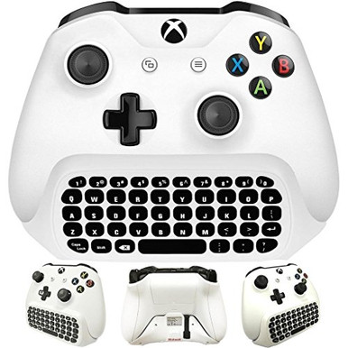 Whiteoak Xbox One S Chatpad Mini Gaming Keyboard Wireless Chat Message ...