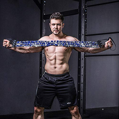 INNSTAR Chest Expander, Adjustable 3 Ropes Resistance Bands Chest ...