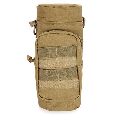 DLP Tactical MOLLE 10 inch x 4 inch Nalgene Water Bottle Pouch (Tan ...