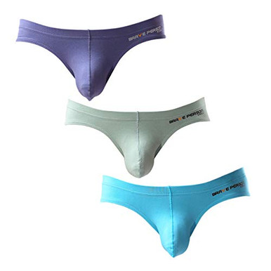 BRAVE PERSON Men's Low Rise Underwear Sexy, Soft and Comfortable Cotton ...
