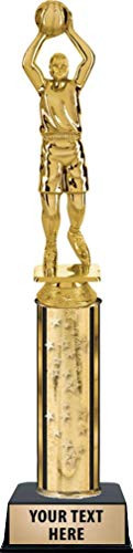 Crown Awards Basketball Shooting Male Trophies, Gold Stars Basketball ...