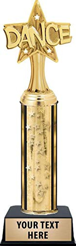 Crown Awards Dance Star Burst Trophies - Gold Stars Dance Star Burst ...