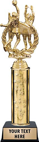 Crown Awards Volleyball Double CoEd Trophies, Gold Stars Volleyball ...