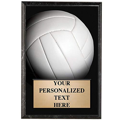 Volleyball Plaques, 5 x 7 Show Stopper Volleyball Trophy Plaque with ...