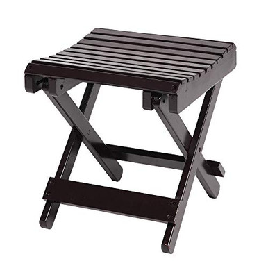 Bamboo Folding Stool, Multi-Function Collapsible Bamboo Step Stools ...