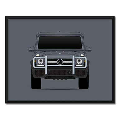 CUSTOMIZABLE COLOR: Mercedes-Benz G-Class Inspired Poster Print Wall ...