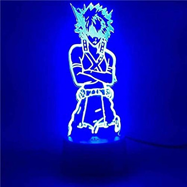 3D Anime Night Light Illusio Ledlamp Anime My Hero Academia Cool ...