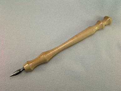 Birds Eye Maple Elvish Writing Instrument 8 inches long.Calligraphy and ...