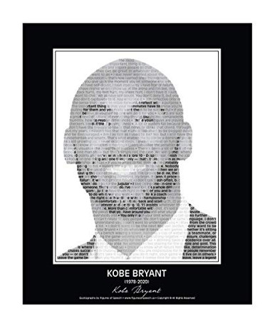 Inspirational Kobe Bryant Quotes Poster. Original Handcrafted Kobe ...
