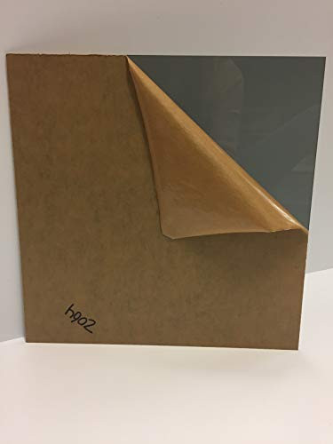 SibeRPlastics Supply 0.236 inch (1/4 inch) 6mm Thick Light Grey/Smoke ...
