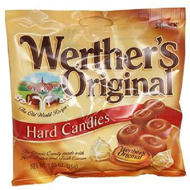Werthers, Original Hard Candies, Count 12 (2.65 oz) Sugar Candy / Grab ...