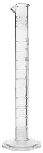 Measuring Cylinder, 10ml Class A Tolerance Octagonal Base TPX Plastic ...