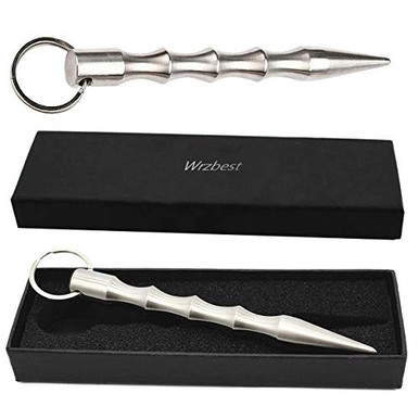 Wrzbest Kubotan Tactical Pen Self Defense Keychain Window Breaker ...