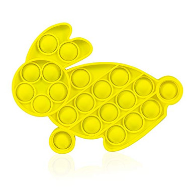 ASONA Easter Bunny Rabbit Pop Its Push Popping Bubble Fidget Sensory ...