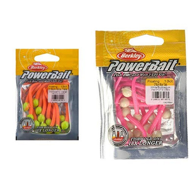 Berkley PowerBait Floating Mice Tails and Berkley PowerBait Floating ...