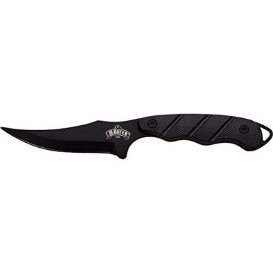 Fixed Blade Knife with Nylon Sheath Black Fixed Blade Knife, Black ...