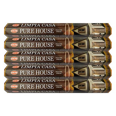 HEM Pure House Incense Sticks Agarbatti Masala Pack of 5 Tubes, 20 ...