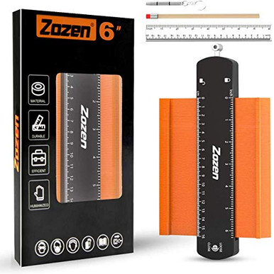 6 inch Contour Gauge Duplicator, Plastic Profile Gauge Measure ...