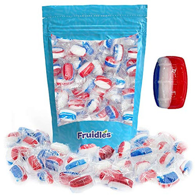 Patriotic Striped Cherry Barrels, USA Patriotic Red, White and Blue ...