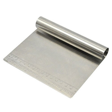 Bench Scraper Chopper Stainless Steel Kitchen Food Scraper Icing ...