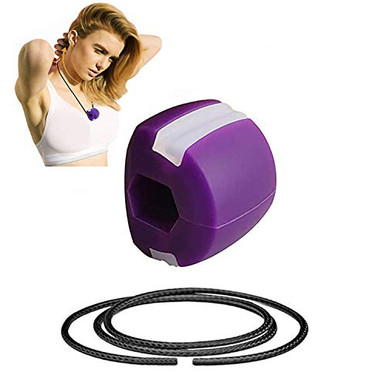 Jaw Exerciser Double Chin Reducer Eliminator for Jawline Shaper Tone ...