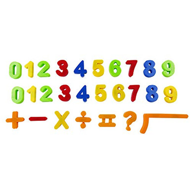 Aland Multicolor Magnetic Numbers Alphabet Fridge Magnet Learning ...