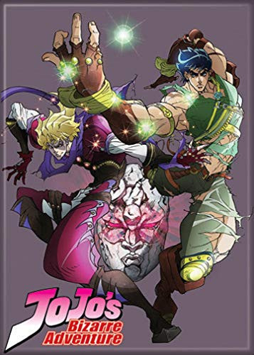 Ata-Boy JoJo's Bizarre Adventure Dio and Jonathan 2.5" x 3.5" Magnet ...