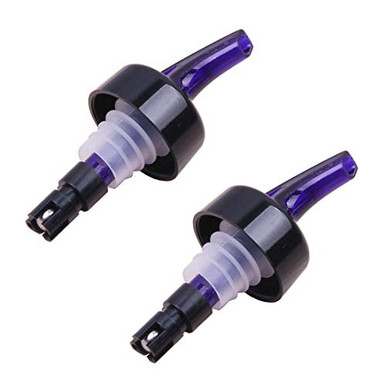 2 Pack Automatic Measured Bottle Pourer 1 oz 30 mL Ration Quick Shot ...