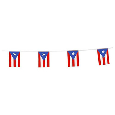 Puerto Rico Flags Puerto Rican Small String Flag Banner Mini National ...