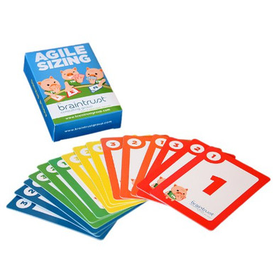 Agile Sizing Cards - Planning Poker Like - Perfect for Estimating ...