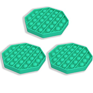 Pop Fidget Toy Teal Push pop Bubble Sensory Fidget Toy?Autism Special ...