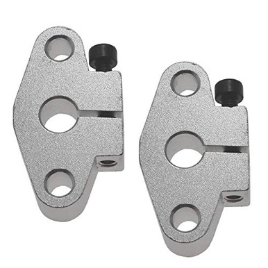 DTTRA 2PCS SHF8 Linear Shaft Support Bearing Shaft Bracket for 8mm 10mm ...