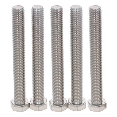 MroMax M12 Hex Bolt M12-1.75 x 100mm UNC Hex Head Screw Bolts 304 ...