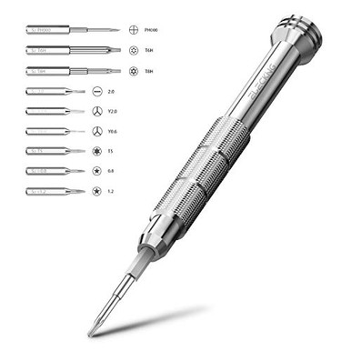 ELECKING 10 in 1 Multi-Bit Precision Screwdriver Set with Phillips ...