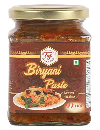 TAJ Gourmet Biryani Paste Biryani Cooking Sauce 300g 10.5oz ...