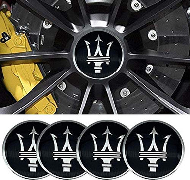Car Sales Fit Maserati Wheel Center Cap Sticker Wheel Emblem Badge Logo ...