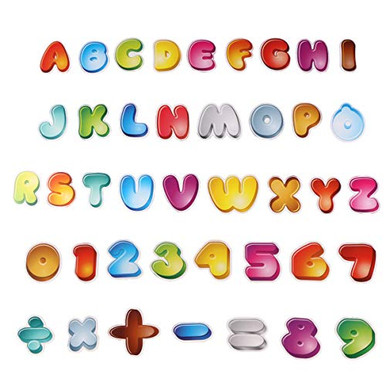 TOYANDONA 2 Sets Refrigerator Magnets Funny English Alphabet Number ...