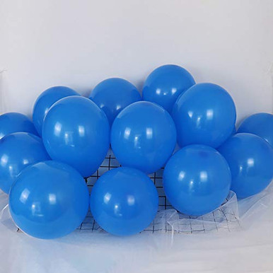 Tim and Lin 5 inch Baby Blue Balloons Quality Small Blue Balloons Light ...
