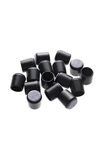 Chair Glides Rubber Chair Leg Tips Furniture Felt Pads Bottom Furnigear ...